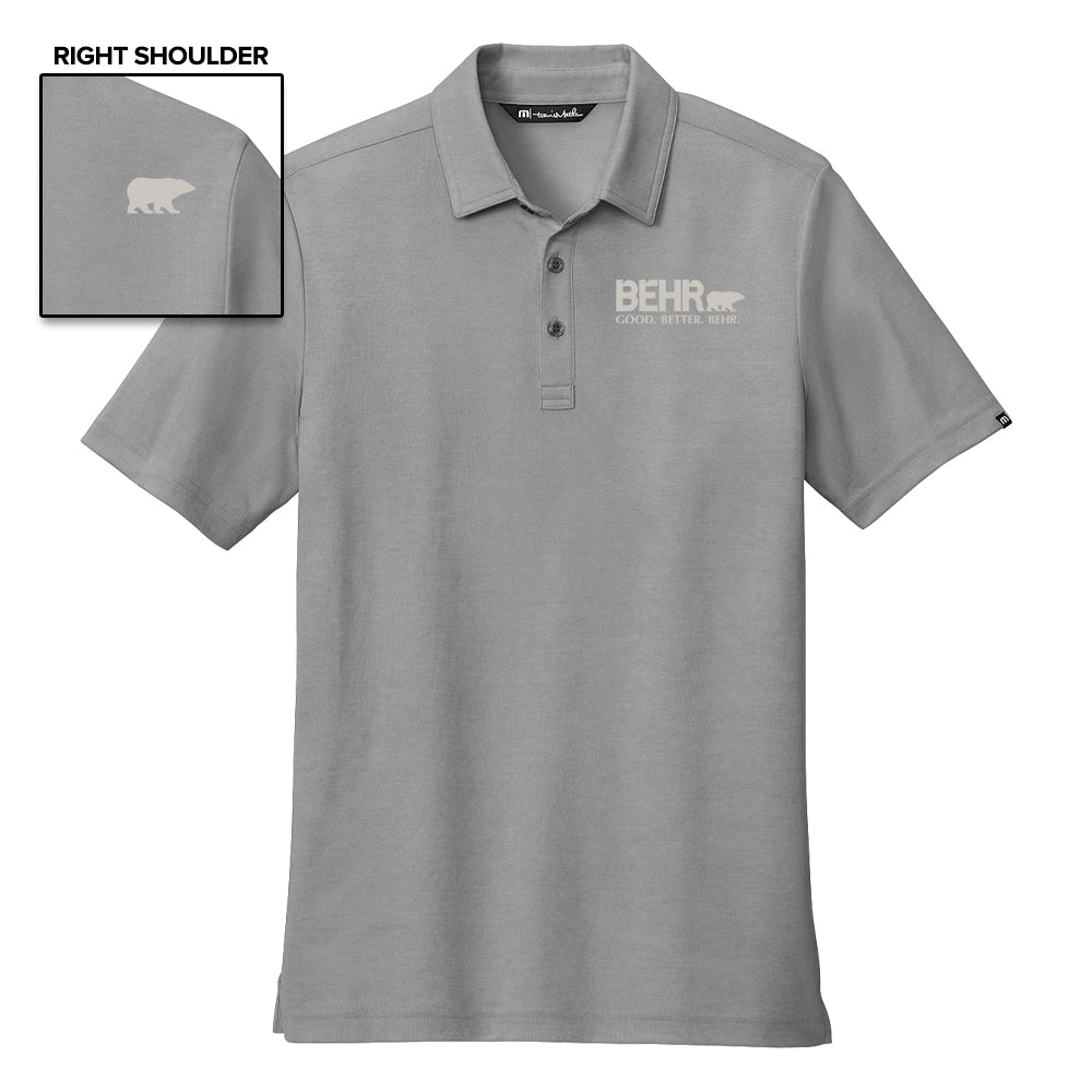 Work Wear Mens Polo Travis Mathew Quiet Shade Grey Heather – Coatings ...
