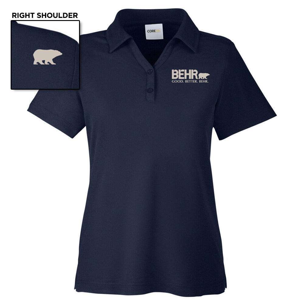 Work Wear Ladies Polo Classic Navy – Coatings Company Store